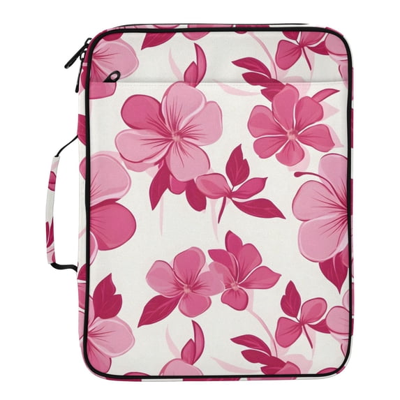 ALAZA Elegant Flowers-r8 Pattern Expanding Accordion File Folder 3 Ring ...