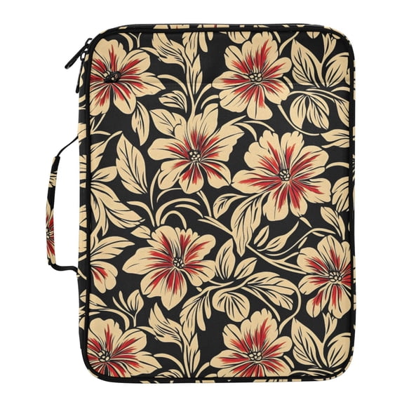 ALAZA Elegant Tropical Floral-p1 Pattern Expanding Accordion File ...