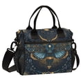 ALAZA Ethnic Butterfly Boho Print Cooler Lunch Bag Insulated Reusable ...