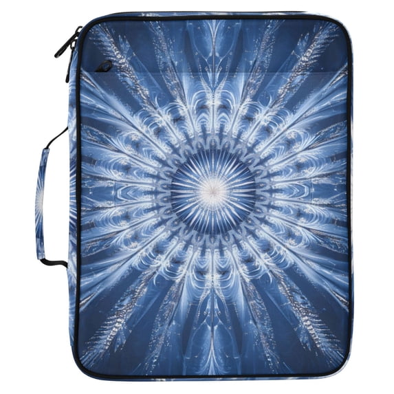 ALAZA Ethnic Feather Pattern Expanding Accordion File Folder 3 Ring ...