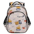 ALAZA Excavator Bricks Pattern School Backpack Elementary Bag Student ...