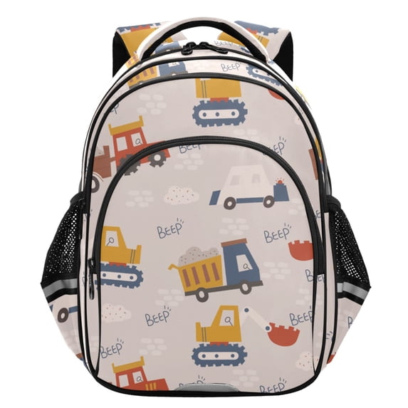 ALAZA Excavator Bricks Pattern School Backpack Elementary Bag Student ...