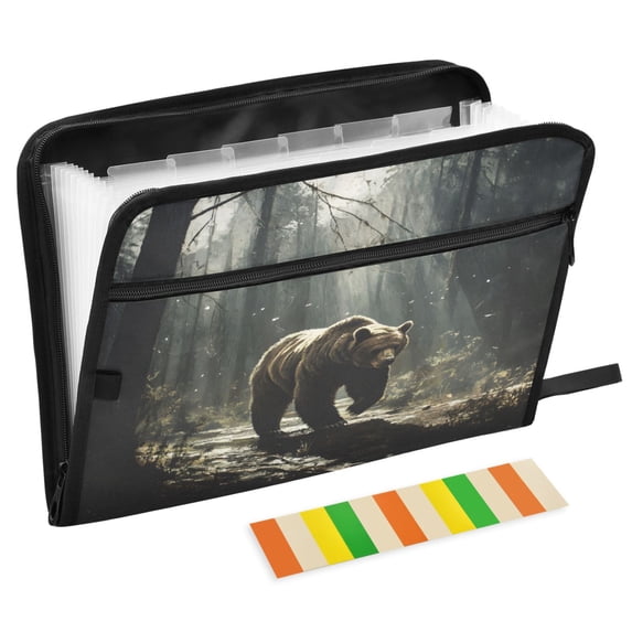 ALAZA Expanding File Folder 13 Pockets Accordion Document Organizer ...