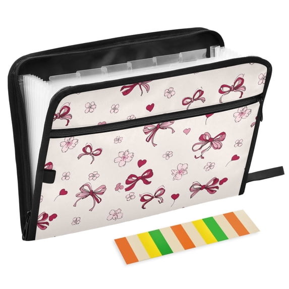 ALAZA Expanding File Folder 13 Pockets Accordion Document Organizer ...