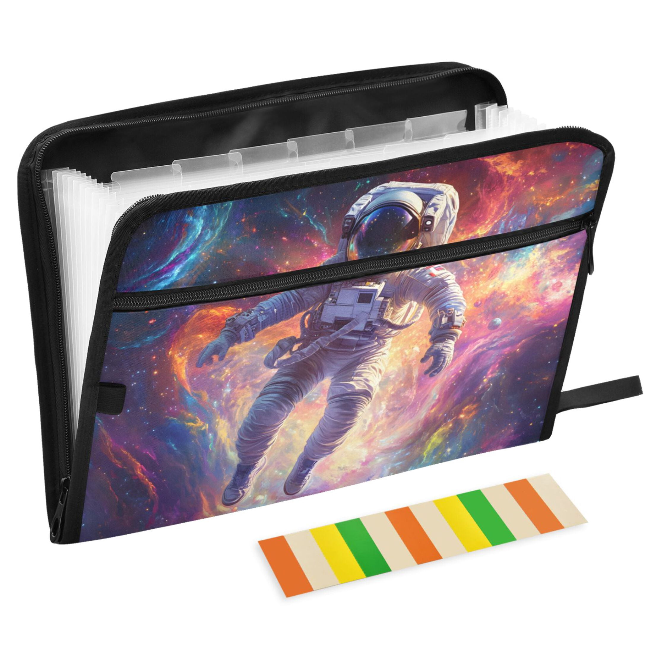 ALAZA Expanding File Folder 13 Pockets Accordion Document Organizer ...
