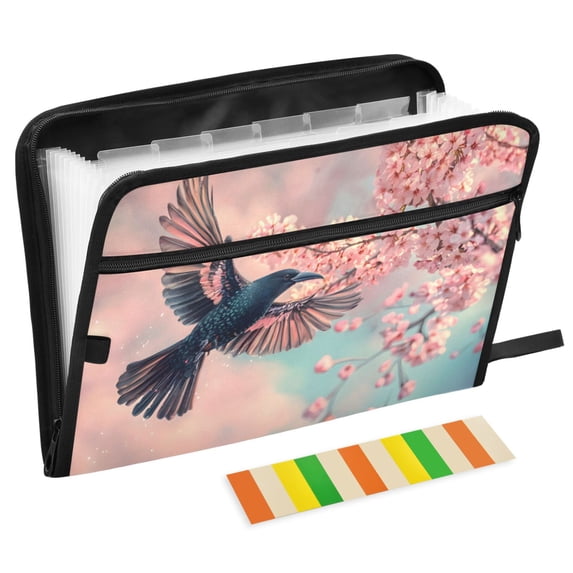 ALAZA Expanding File Folder 13 Pockets Accordion Document Organizer ...