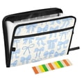 ALAZA Expanding File Folder 13 Pockets Accordion Document Organizer ...