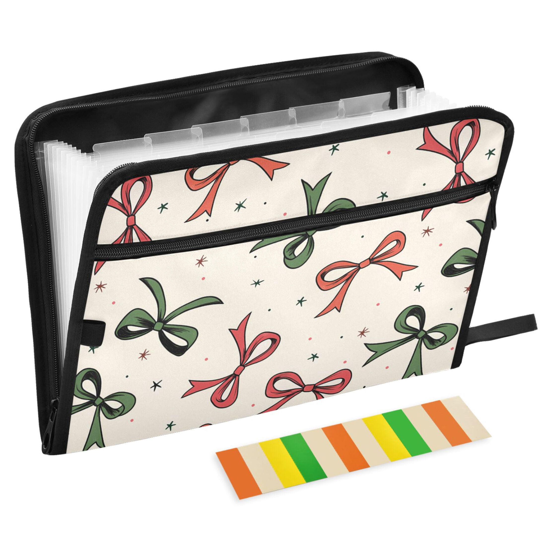 ALAZA Expanding File Folder 13 Pockets Accordion Document Organizer ...