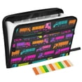 ALAZA Expanding File Folder 13 Pockets Accordion Document Organizer ...