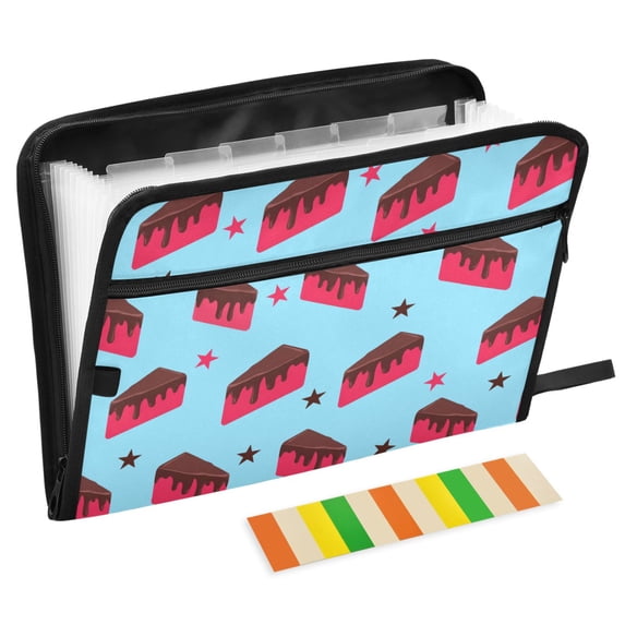 ALAZA Expanding File Folder 13 Pockets Accordion Document Organizer ...