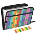 ALAZA Expanding File Folder 13 Pockets Accordion Document Organizer ...