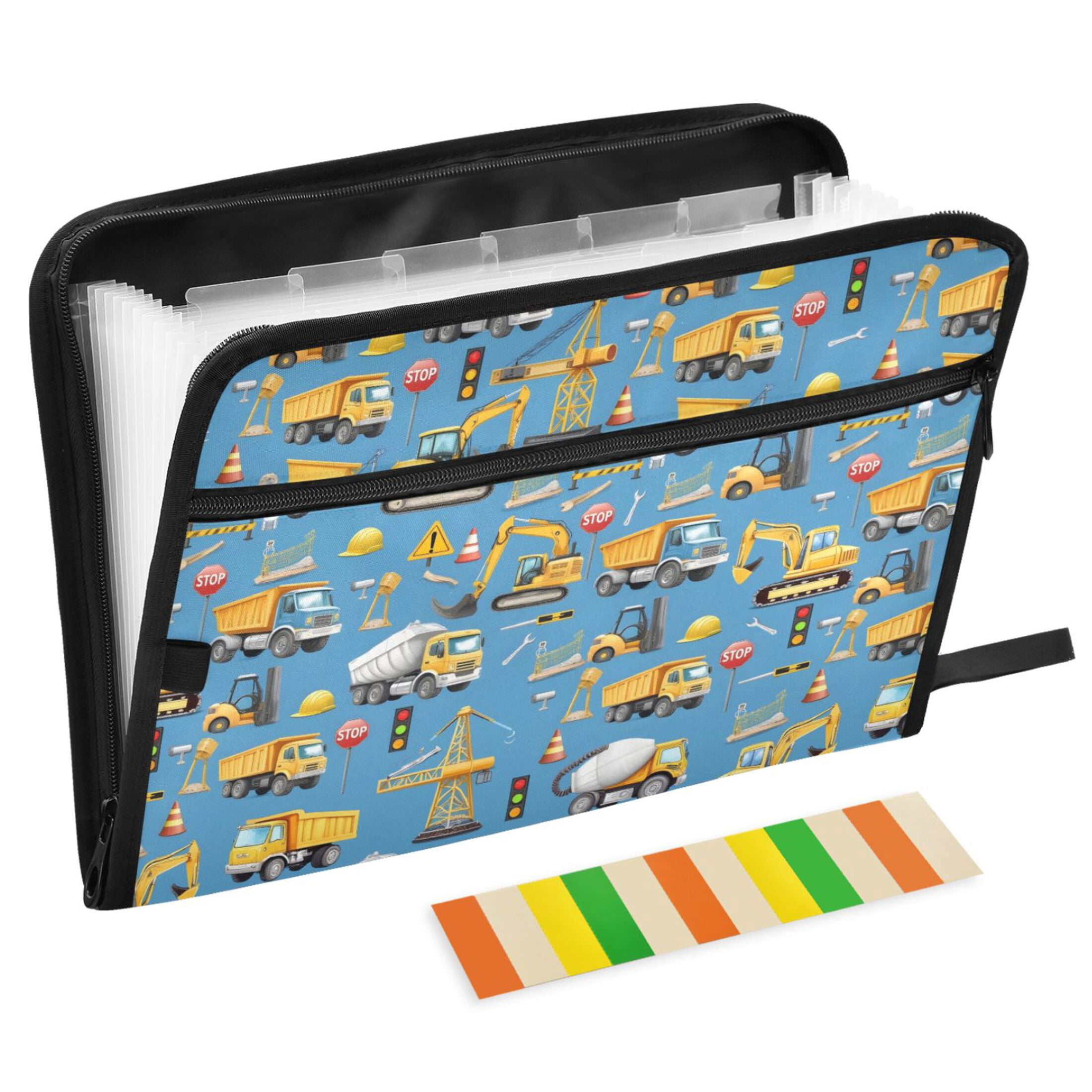 ALAZA Expanding File Folder 13 Pockets Accordion Document Organizer ...