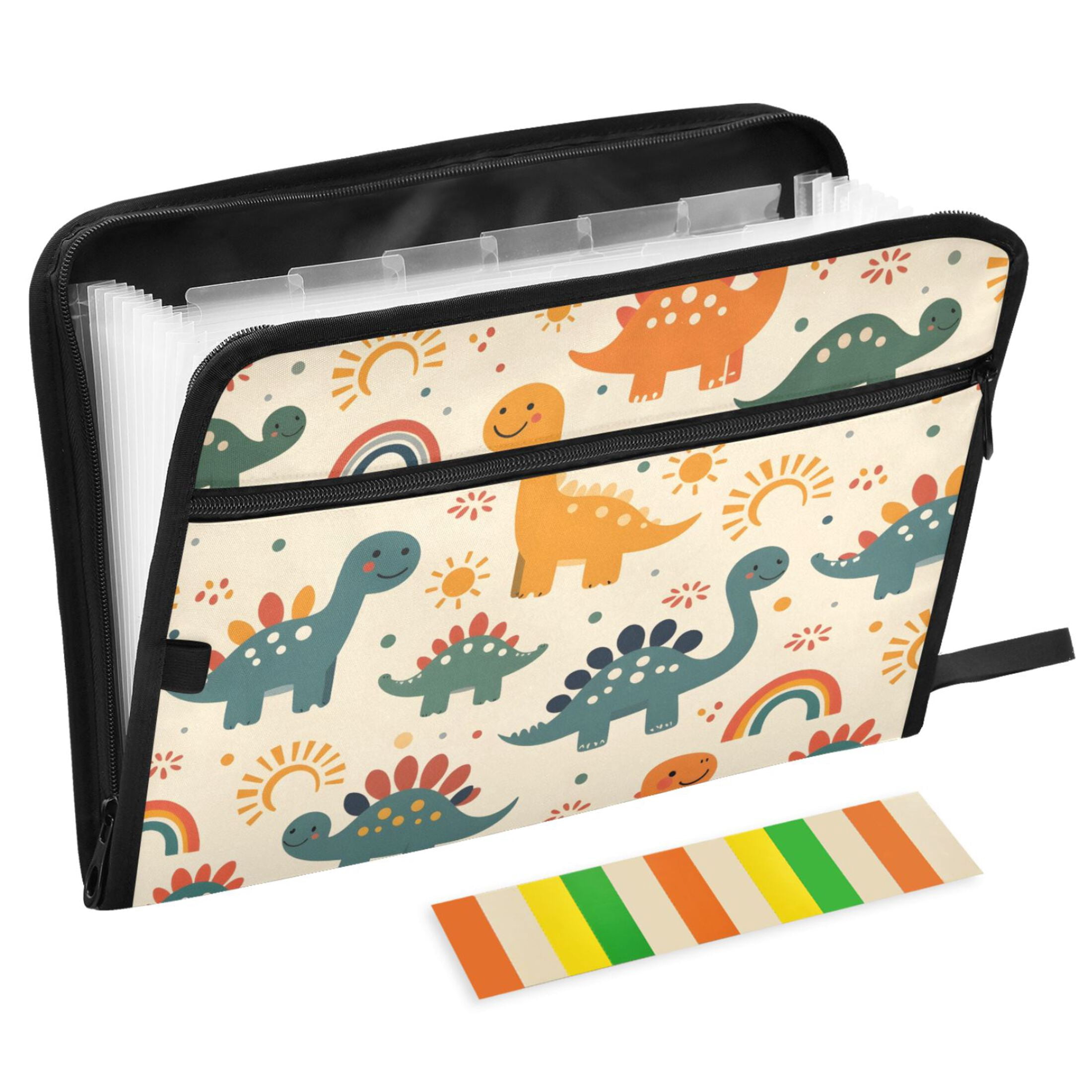 ALAZA Expanding File Folder 13 Pockets Accordion Document Organizer ...