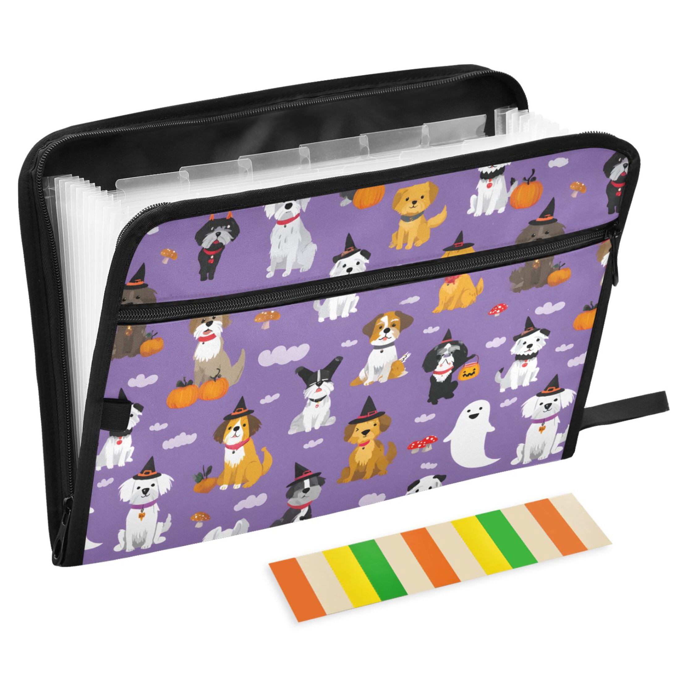 ALAZA Expanding File Folder 13 Pockets Accordion Document Organizer ...