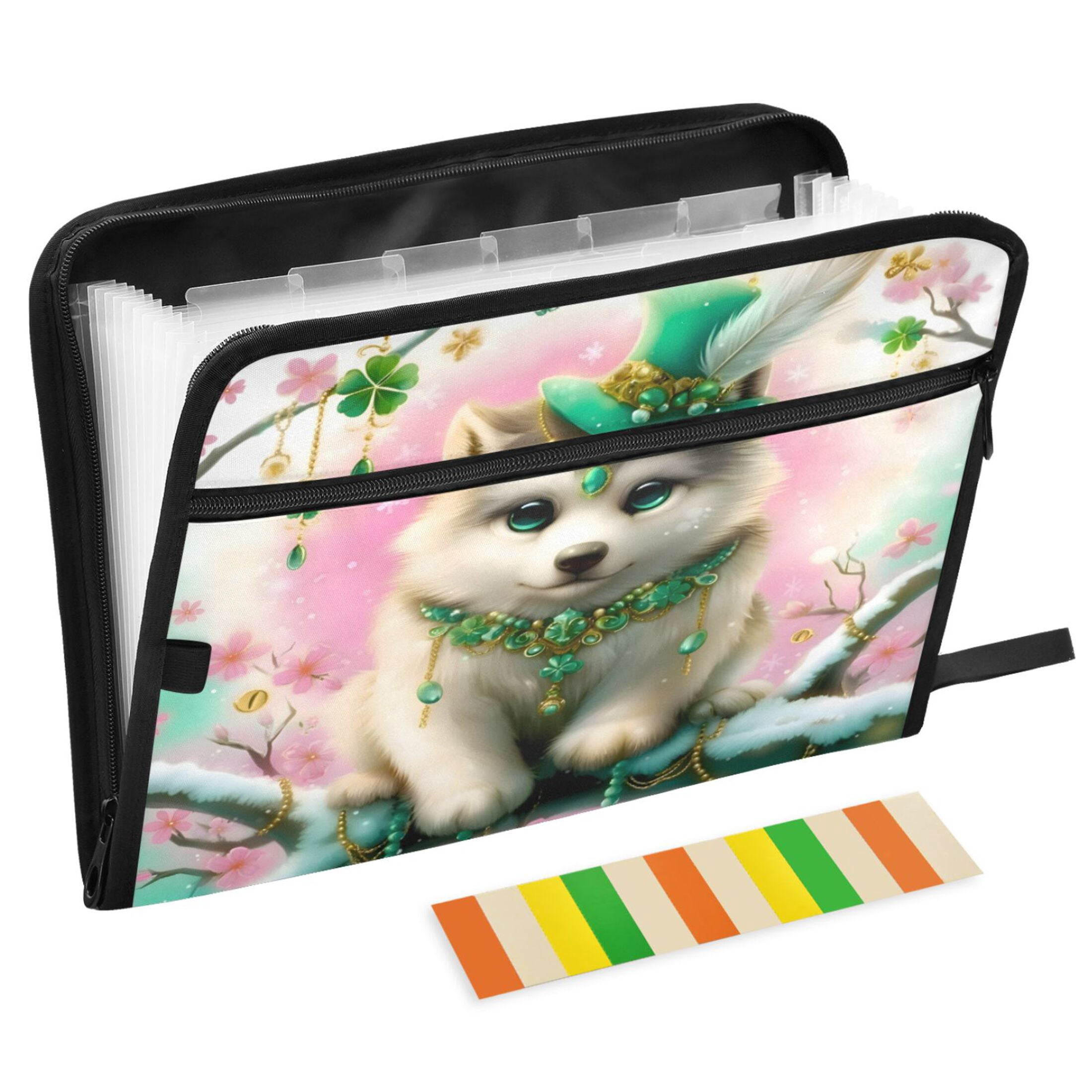 ALAZA Expanding File Folder 13 Pockets Accordion Document Organizer ...