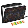 ALAZA Expanding File Folder 13 Pockets Accordion Document Organizer ...