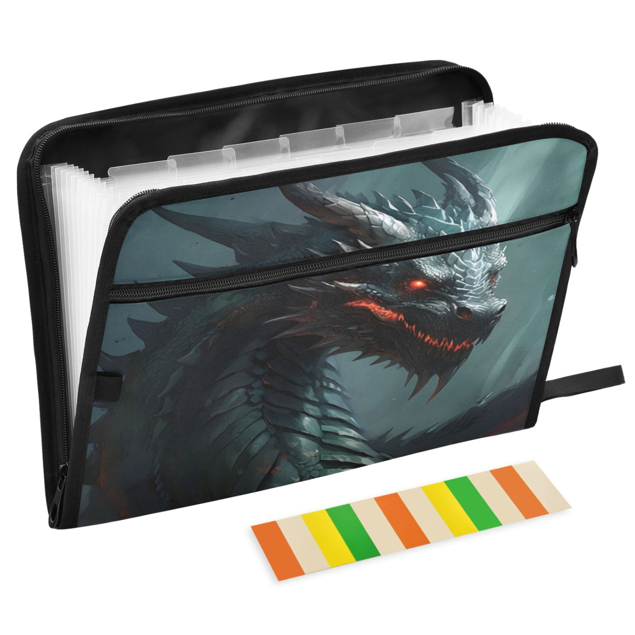 ALAZA Expanding File Folder 13 Pockets Accordion Document Organizer ...