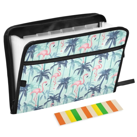 ALAZA Expanding File Folder 13 Pockets Accordion Document Organizer ...