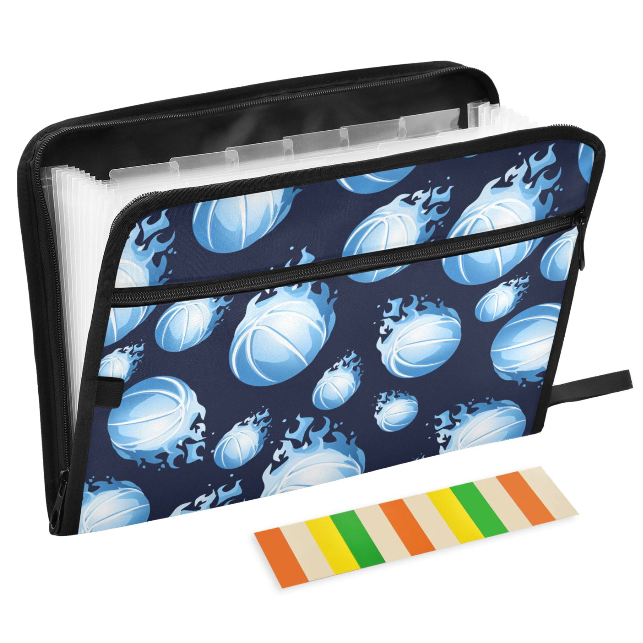 ALAZA Expanding File Folder 13 Pockets Accordion Document Organizer ...