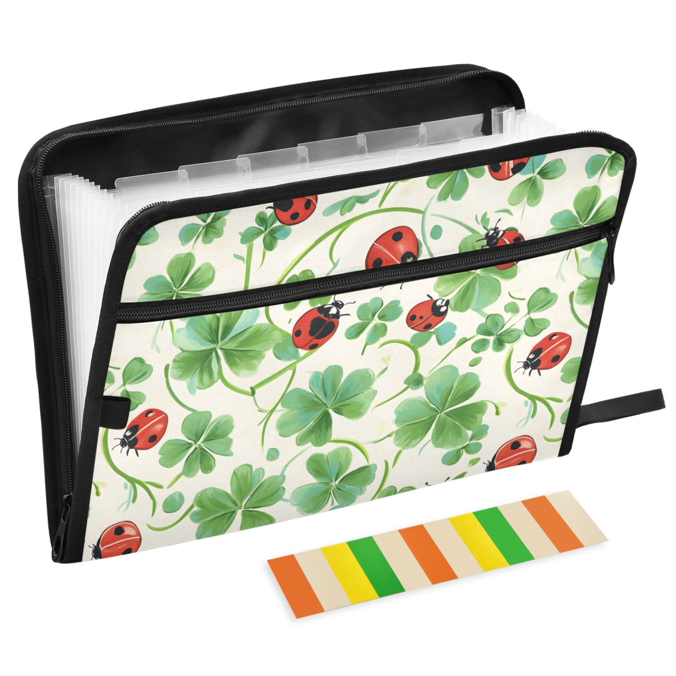 ALAZA Expanding File Folder 13 Pockets Accordion Document Organizer ...