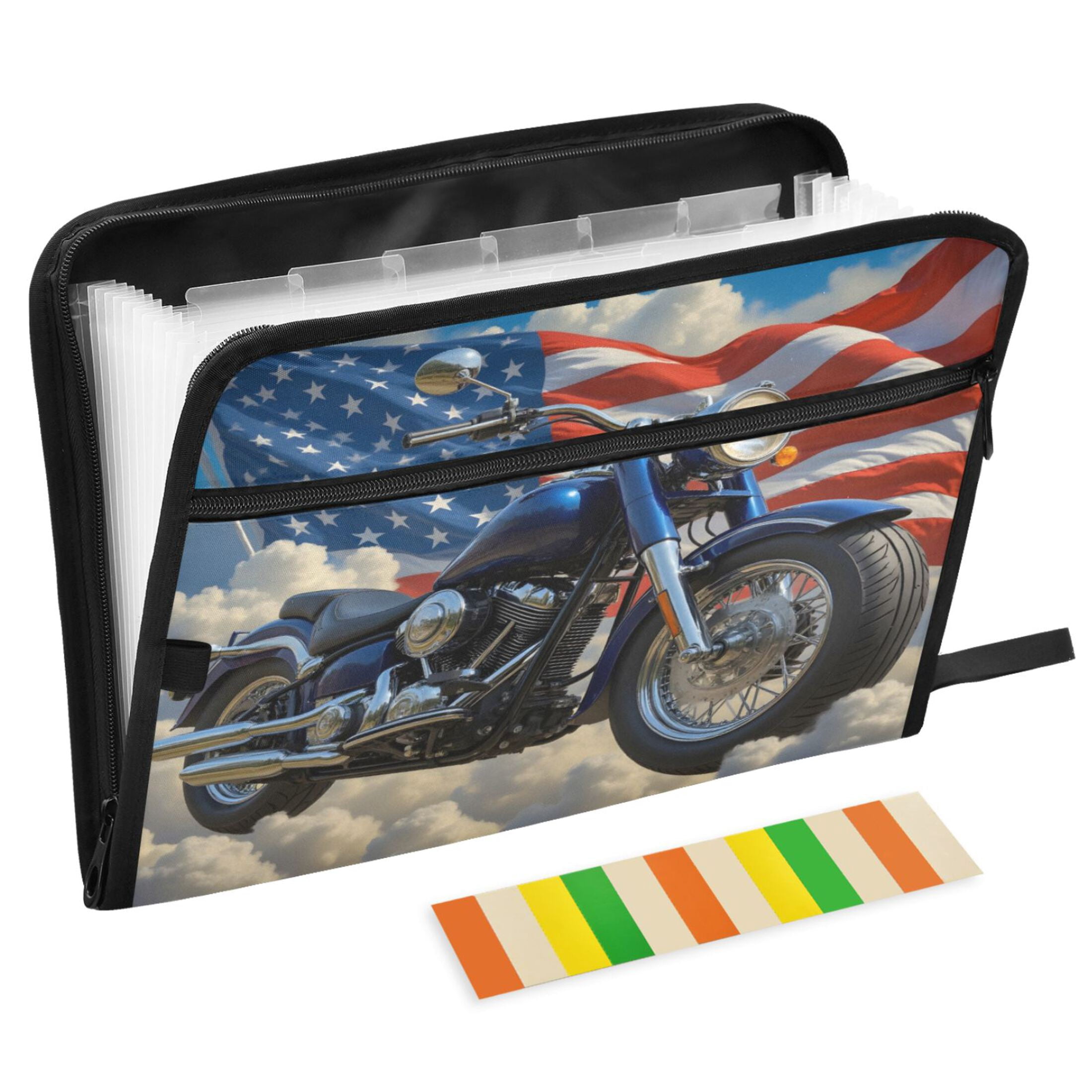 ALAZA Expanding File Folder 13 Pockets Accordion Document Organizer ...