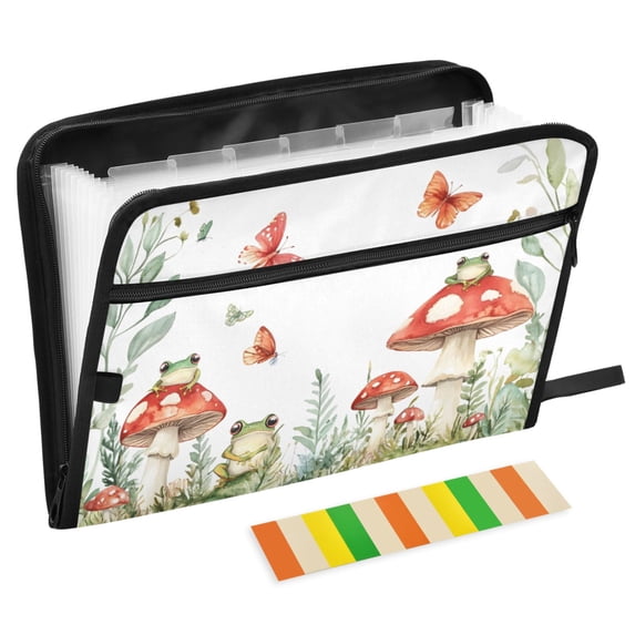 ALAZA Expanding File Folder 13 Pockets Accordion Document Organizer ...