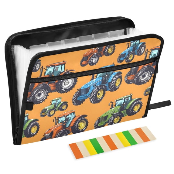 ALAZA Expanding File Folder 13 Pockets Accordion Document Organizer ...