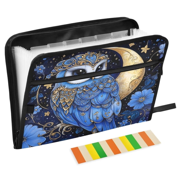 ALAZA Expanding File Folder 13 Pockets Accordion Document Organizer ...