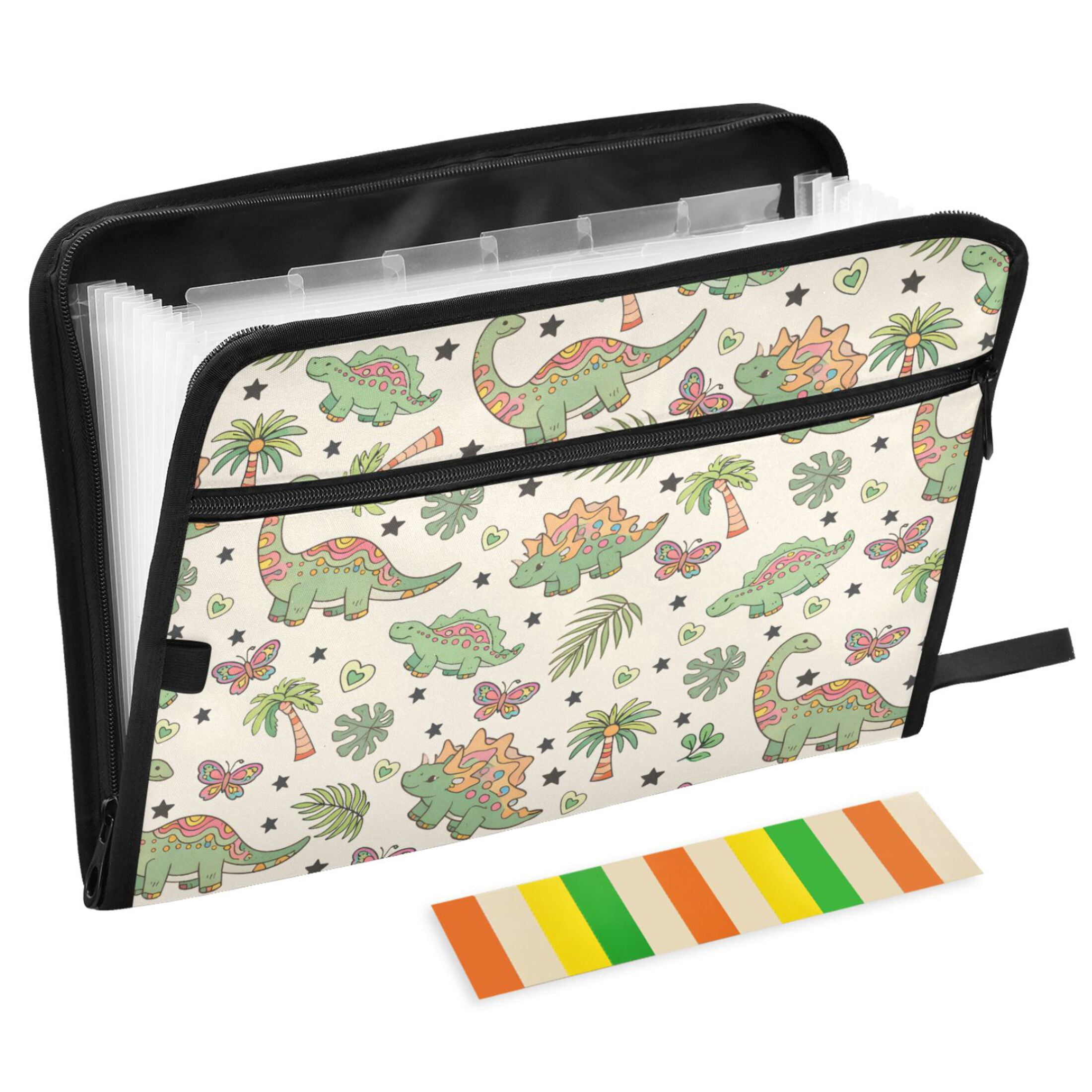 ALAZA Expanding File Folder 13 Pockets Accordion Document Organizer ...