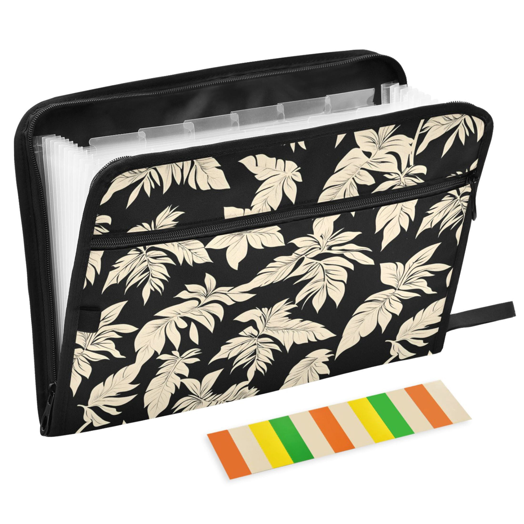 ALAZA Expanding File Folder 13 Pockets Accordion Document Organizer ...