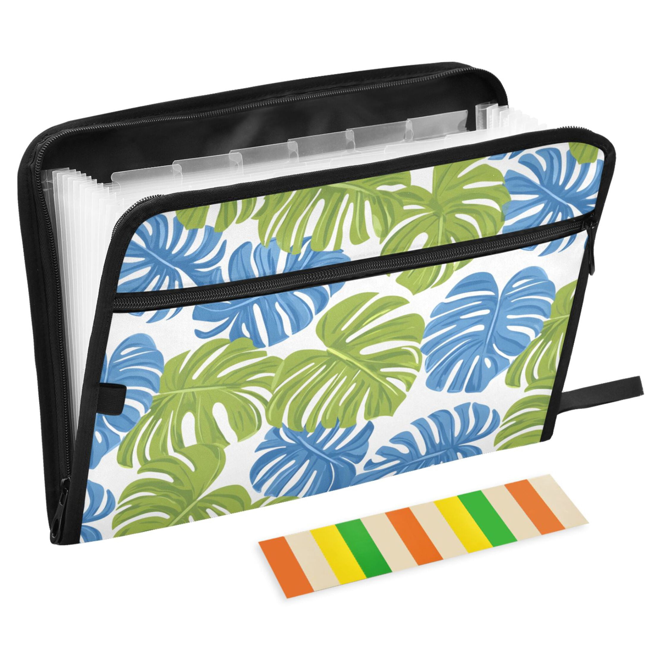 ALAZA Expanding File Folder 13 Pockets Accordion Document Organizer ...