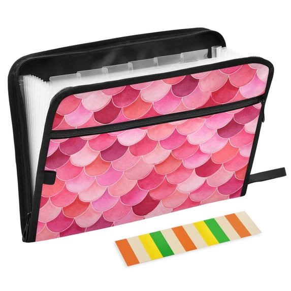 ALAZA Expanding File Folder 13 Pockets Accordion Document Organizer ...