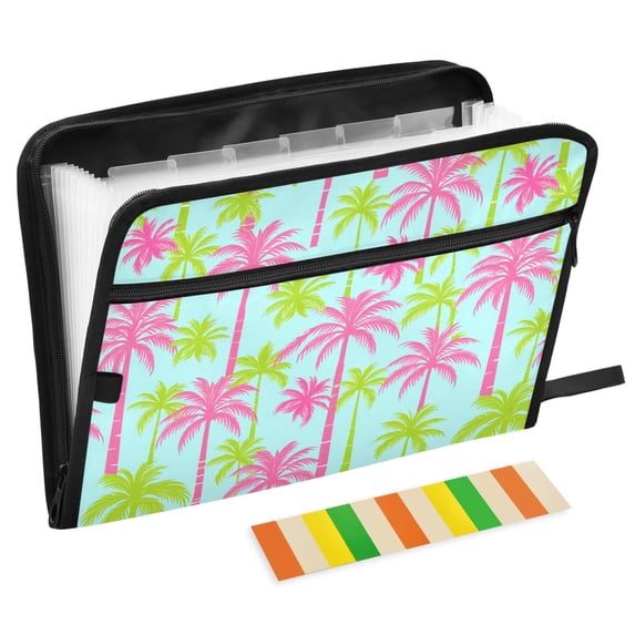 ALAZA Expanding File Folder 13 Pockets Accordion Document Organizer ...