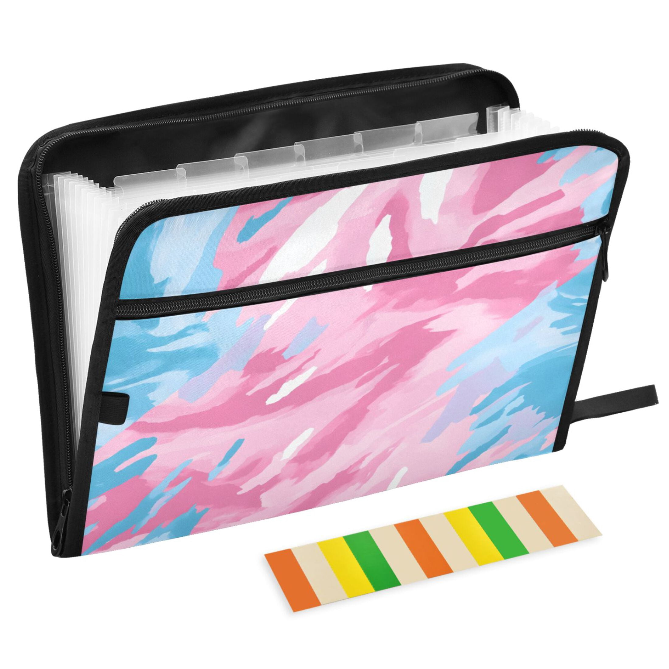 ALAZA Expanding File Folder 13 Pockets Accordion Document Organizer ...