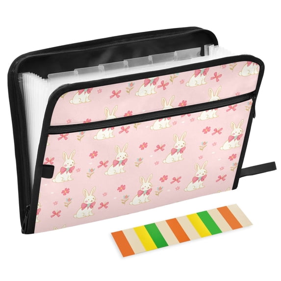 ALAZA Expanding File Folder 13 Pockets Accordion Document Organizer ...