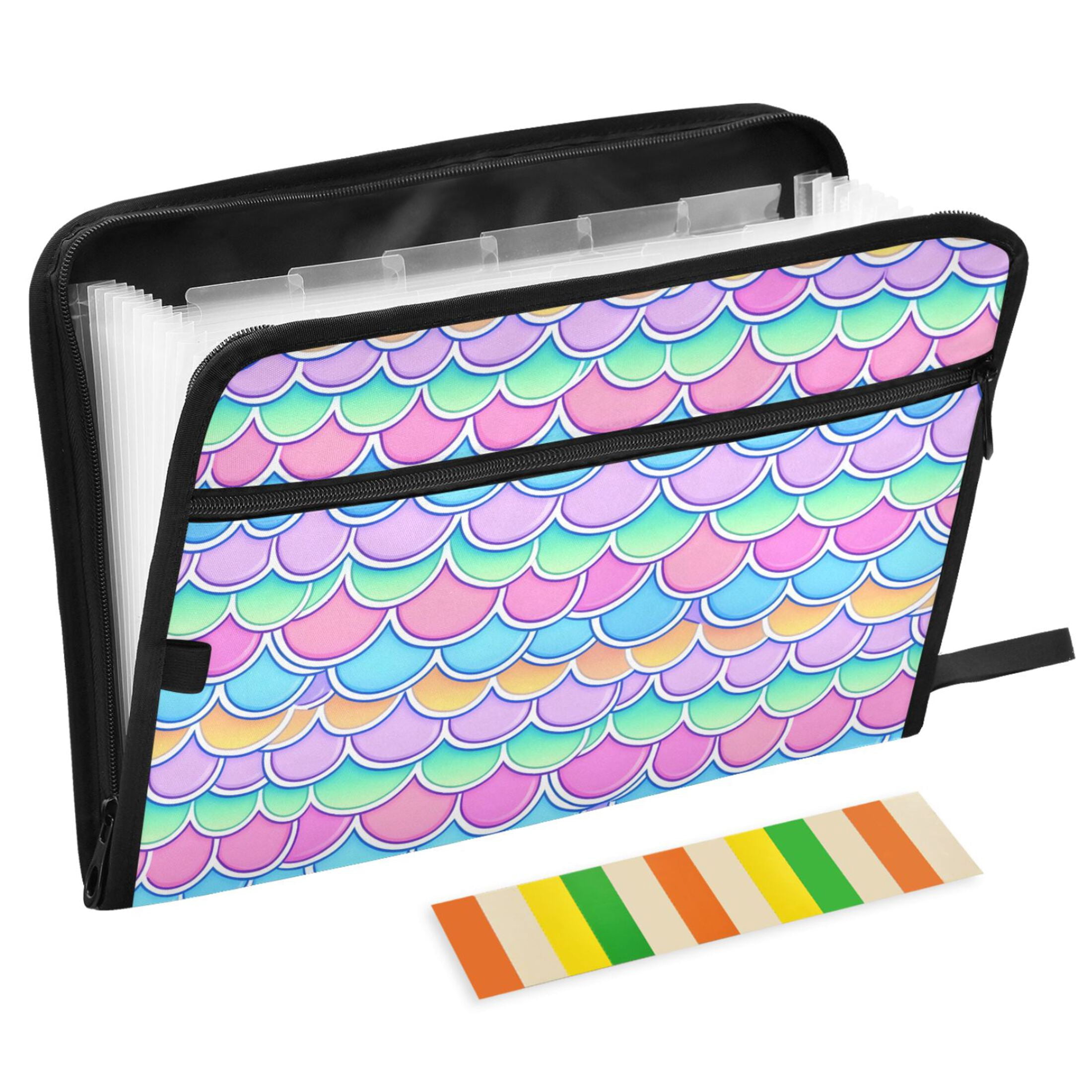 ALAZA Expanding File Folder 13 Pockets Accordion Document Organizer ...