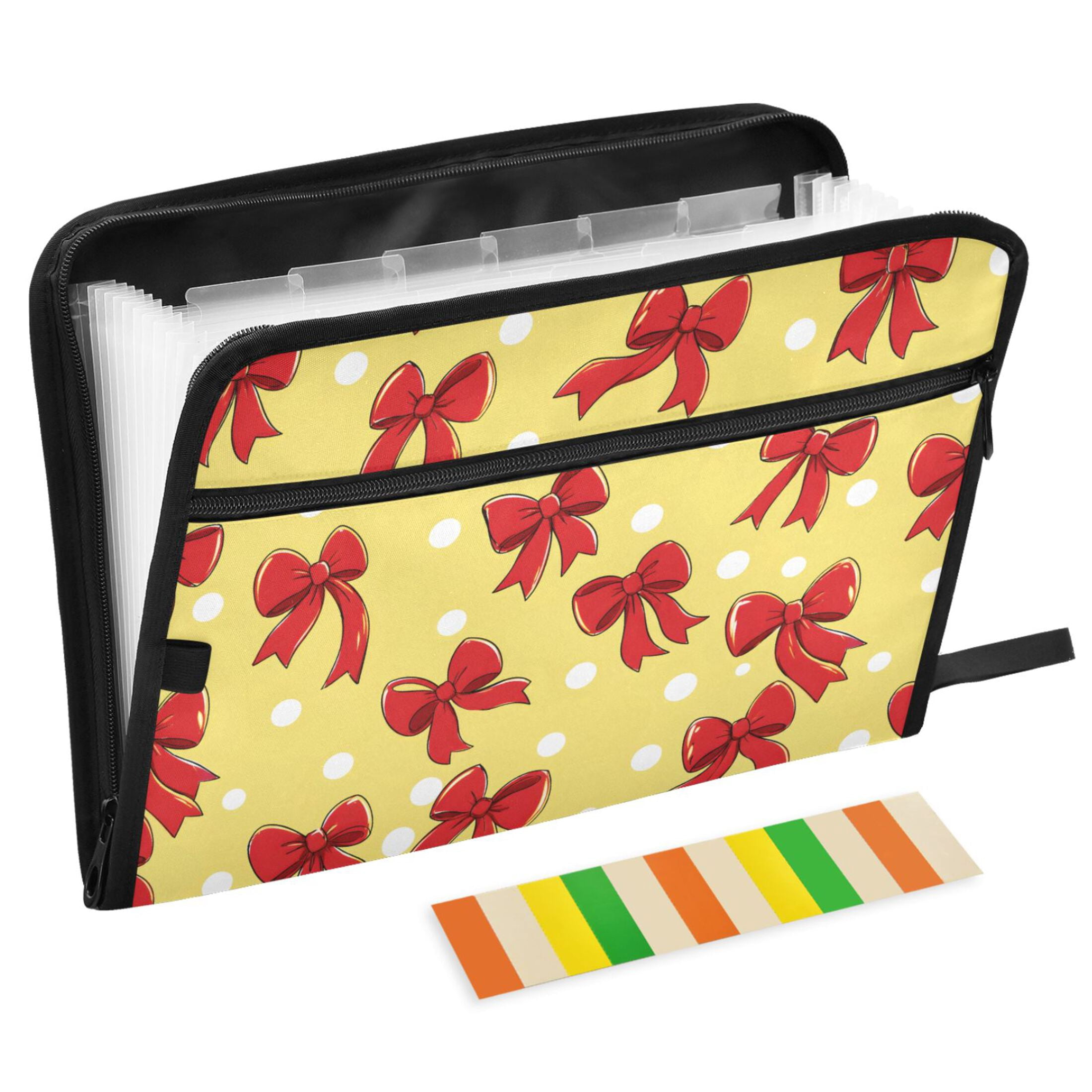 ALAZA Expanding File Folder 13 Pockets Accordion Document Organizer ...