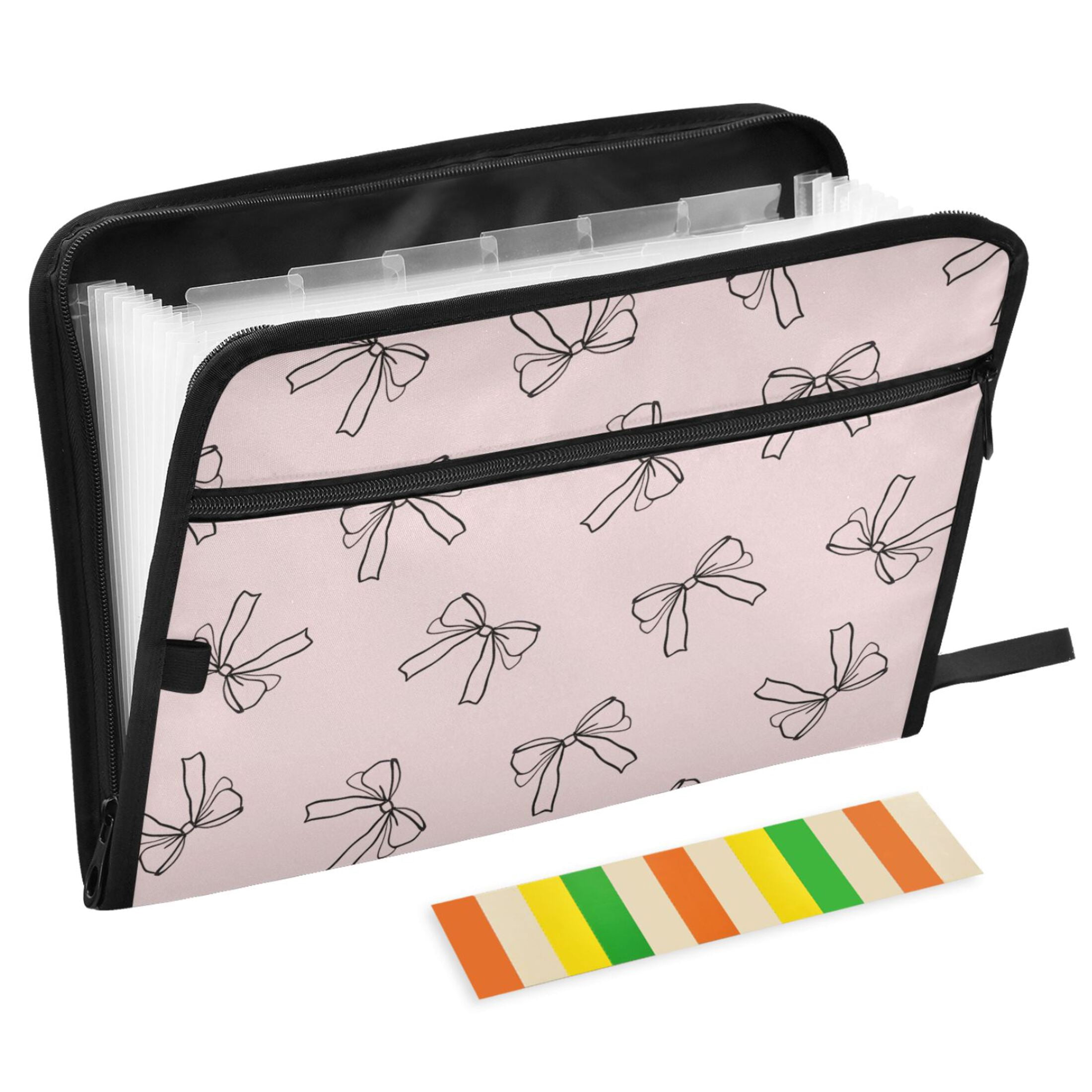 ALAZA Expanding File Folder 13 Pockets Accordion Document Organizer ...