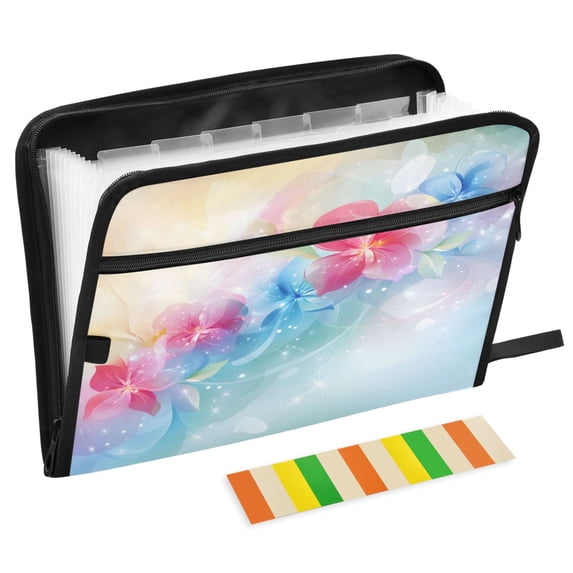 ALAZA Expanding File Folder 13 Pockets Accordion Document Organizer ...