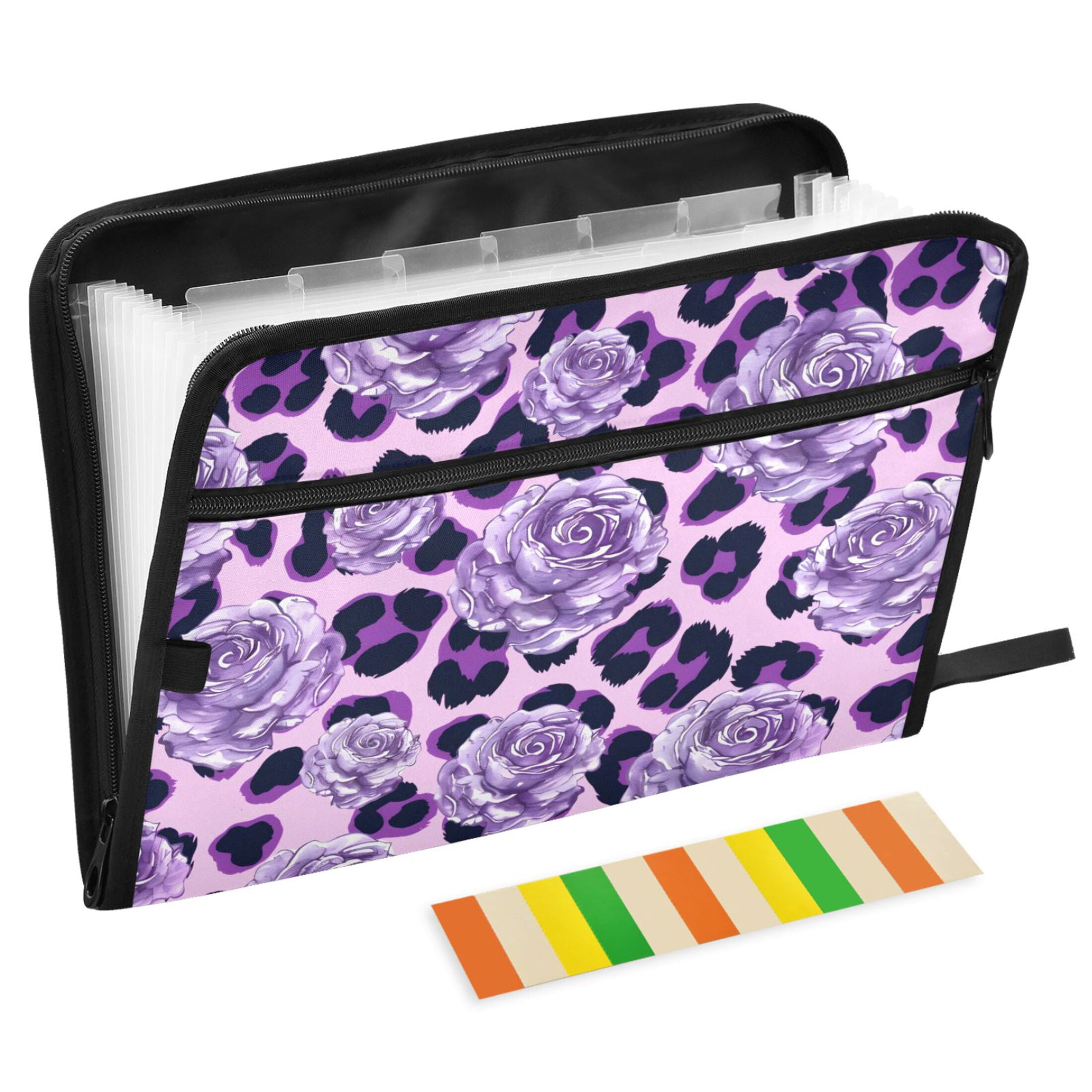 ALAZA Expanding File Folder 13 Pockets Accordion Document Organizer ...
