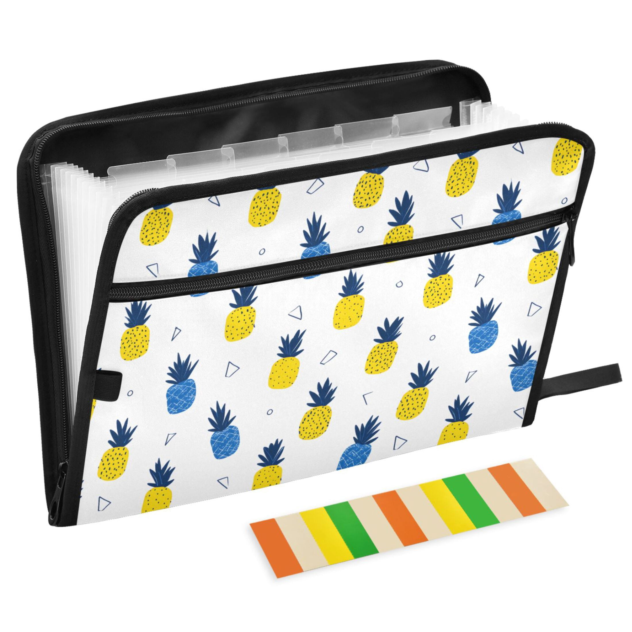ALAZA Expanding File Folder 13 Pockets Accordion Document Organizer ...