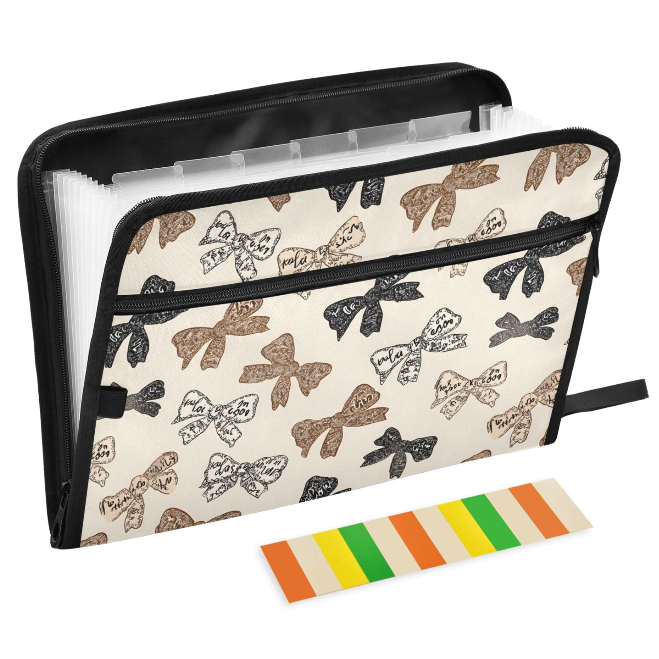 ALAZA Expanding File Folder 13 Pockets Accordion Document Organizer ...