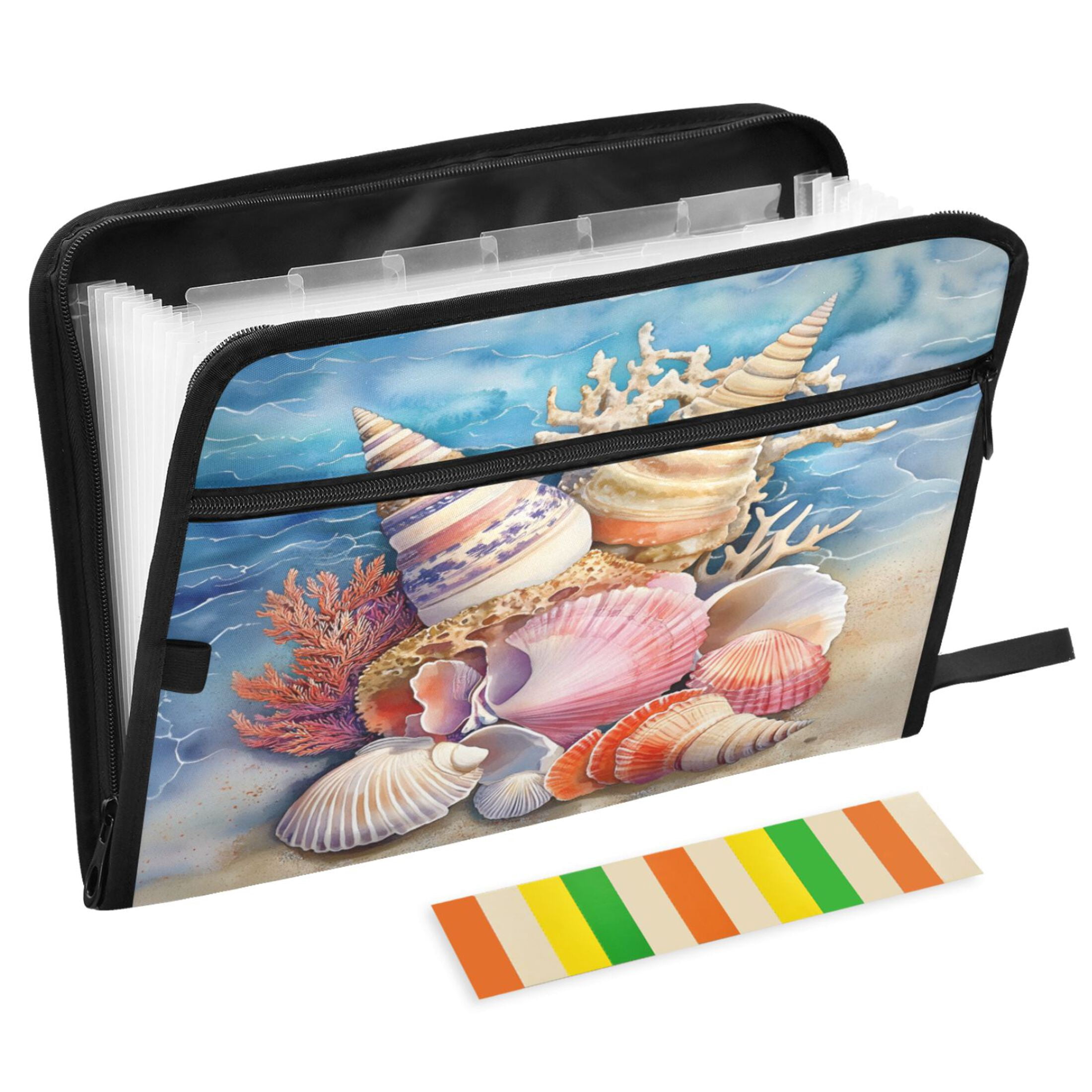 ALAZA Expanding File Folder 13 Pockets Accordion Document Organizer ...
