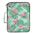 ALAZA Flamingo Tropical Leaves Pattern Expanding Accordion File Folder ...