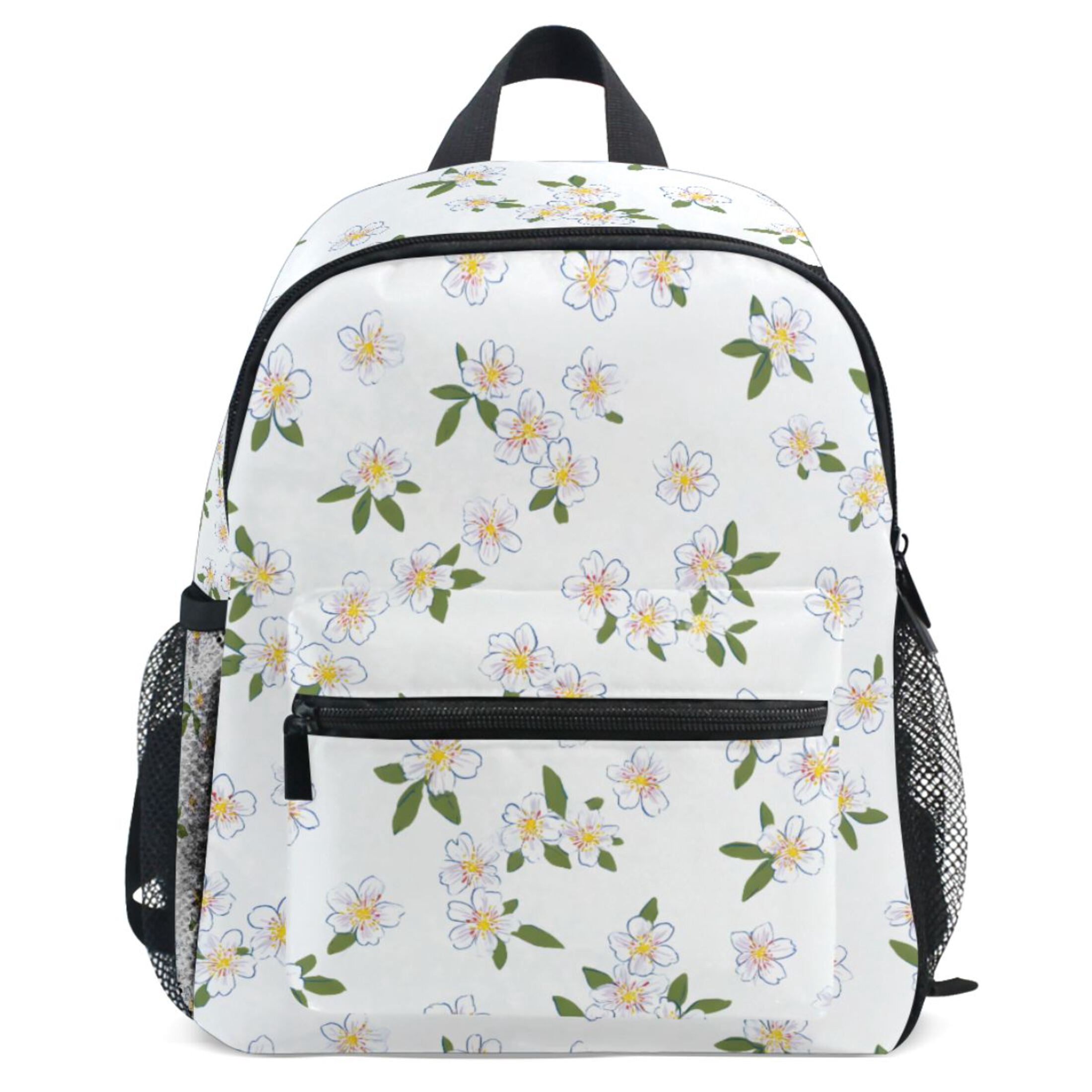 ALAZA Flower-p1 Pattern School Backpack Student Bookbag Mini Bag ...