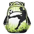 ALAZA Football Sports School Backpack Elementary Bag Student Bookbag ...