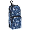 ALAZA Fox in Blueberries Pencil Case Pen Pouch Stationery Organizer Bag ...