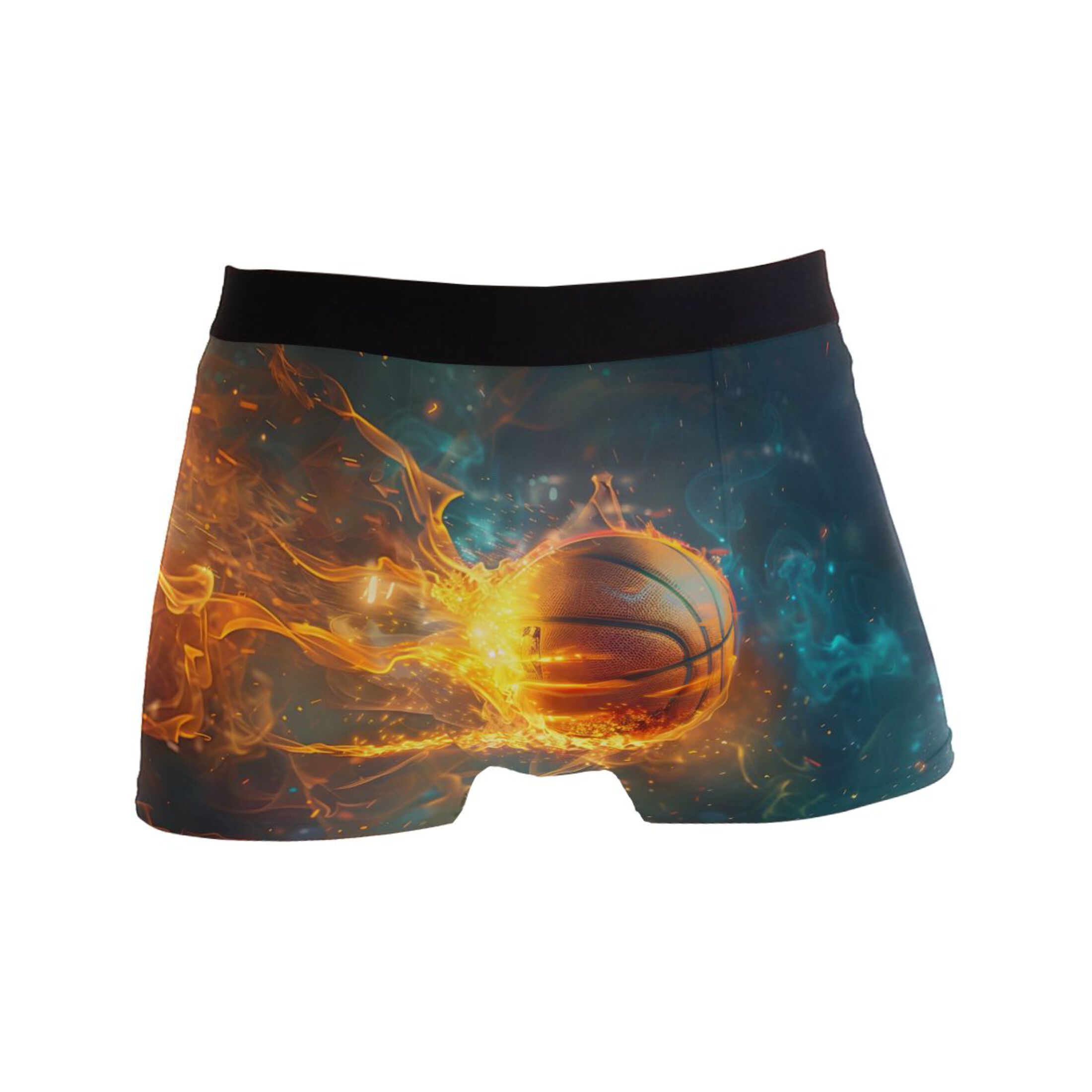 ALAZA Geometric Arrow in Black and Gold Colors A Basketball Flight Mens ...