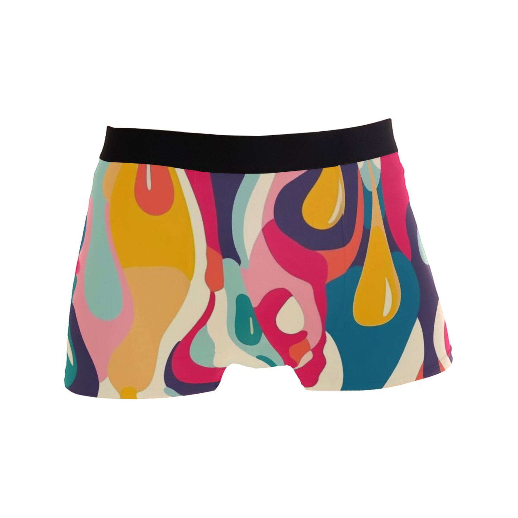 ALAZA Geometric Arrow in Black and Gold Colors Abstract Drops Line ...