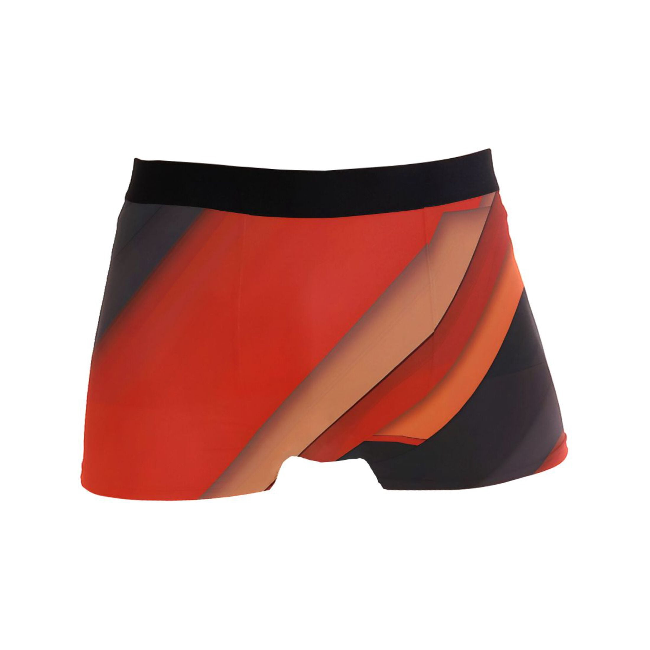 ALAZA Geometric Arrow in Black and Gold Colors Orange Black Pattern ...